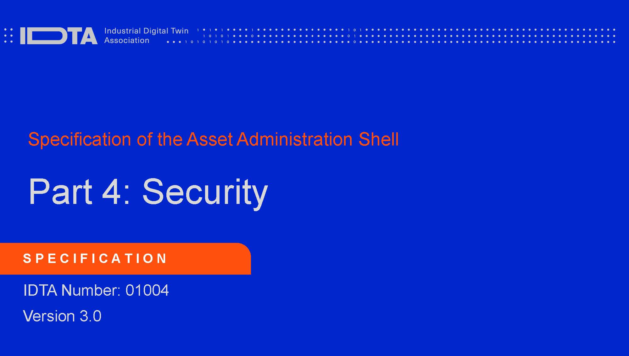 Milestone for industrial digitalisation: Asset Administration Shell ...